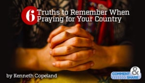 6 Truths to Remember When Praying for Your Country - KCM Blog