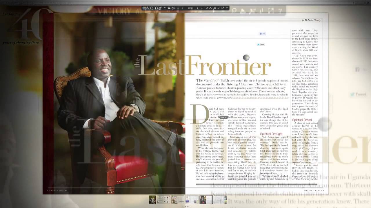 Celebrating 40 Years of the Believers Voice of Victory Magazine this ...